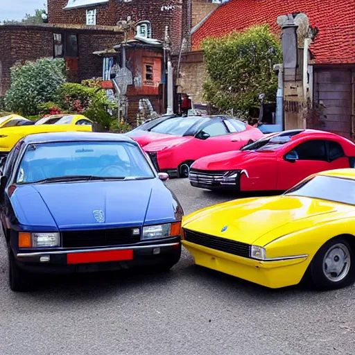 several cars | Stable Diffusion | OpenArt