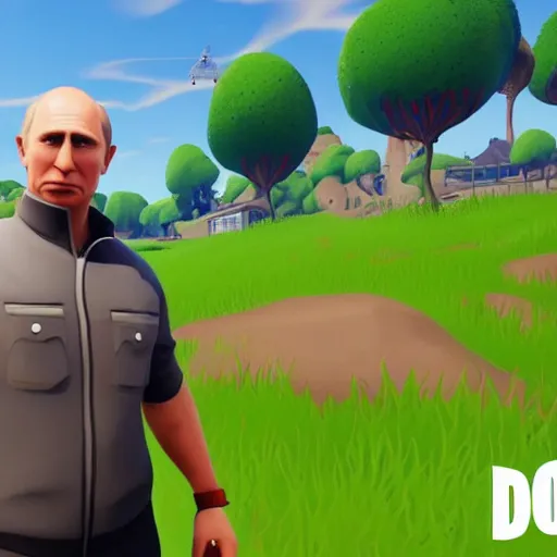 Putin In Fortnite very detailed 4K quality super | Stable Diffusion