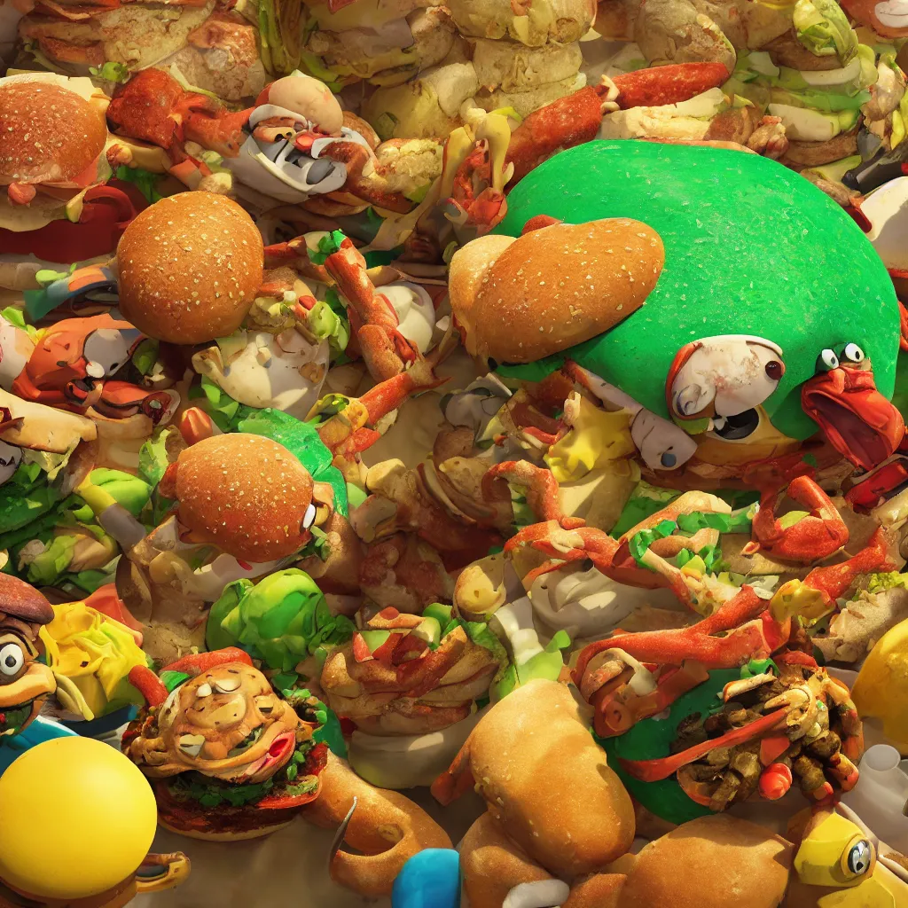 krabby patty hd photograph | Stable Diffusion | OpenArt