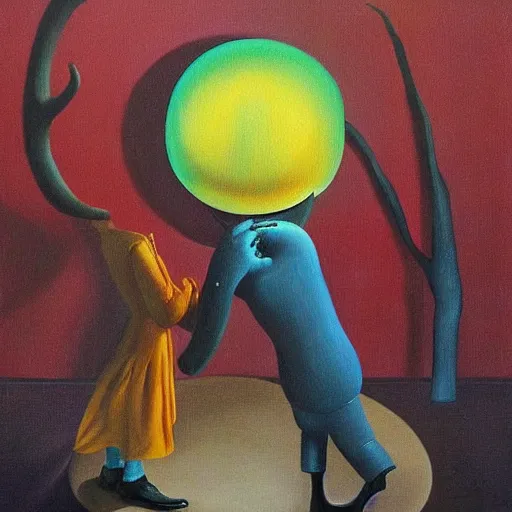 Something unexpected, surrealist painting by Walter | Stable Diffusion | OpenArt
