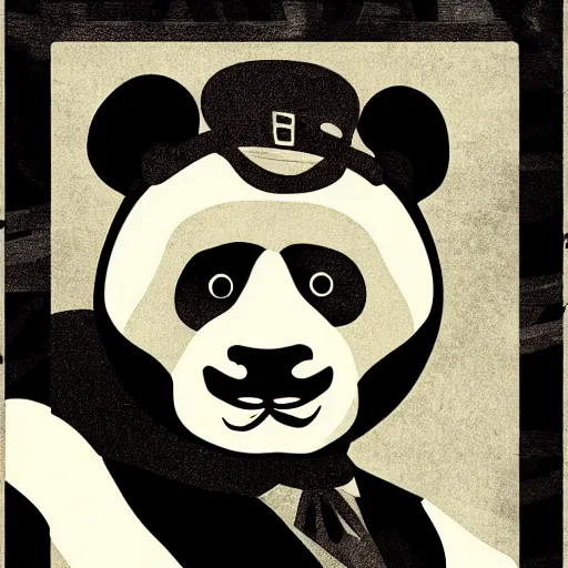 film noir panda | Stable Diffusion | OpenArt