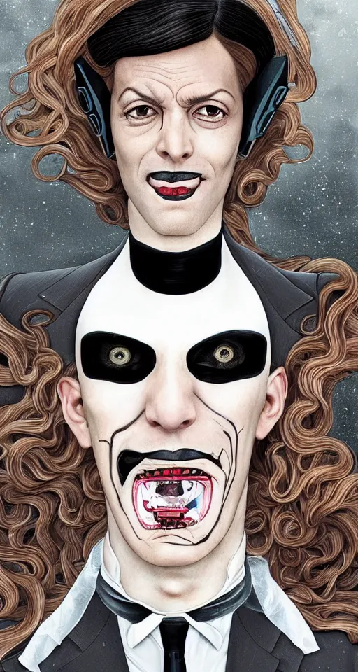 A portrait photo of a latino mad scientist male with | Stable Diffusion ...