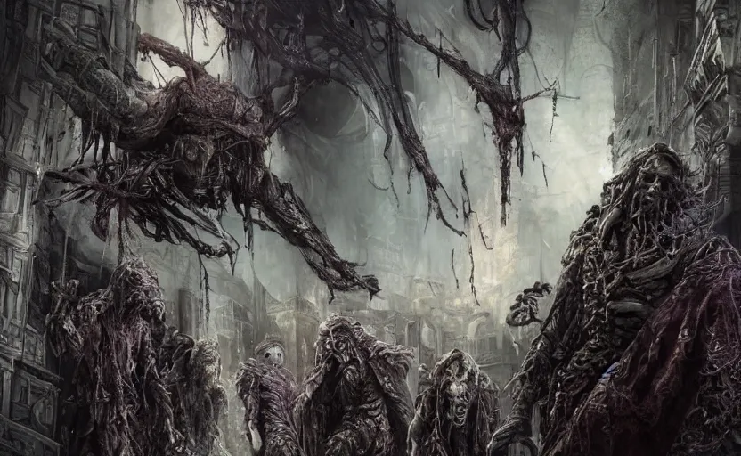 The night of the 5 murderous sorcerers,horror sccene, | Stable ...