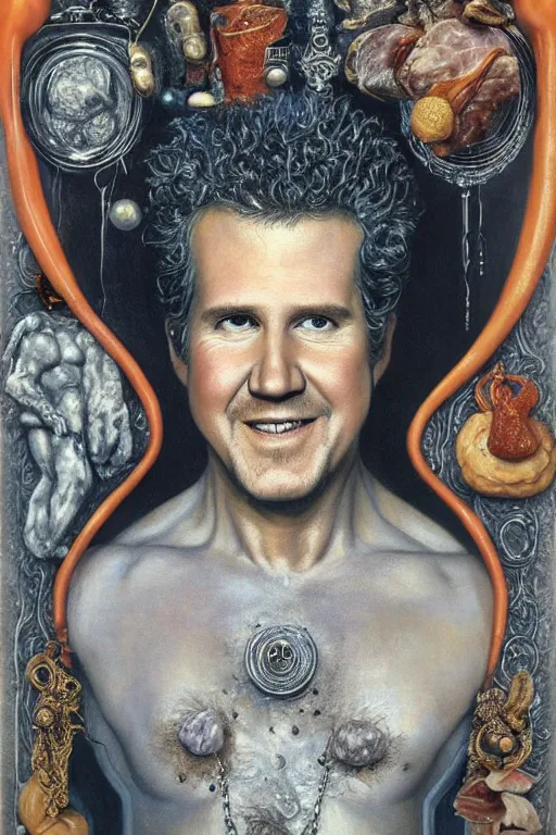 hyper realistic portrait painting of will farrell ( | Stable Diffusion