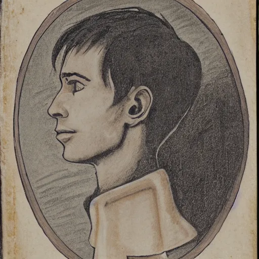 Portrait of Eldon, who is a young wizard that studied | Stable ...