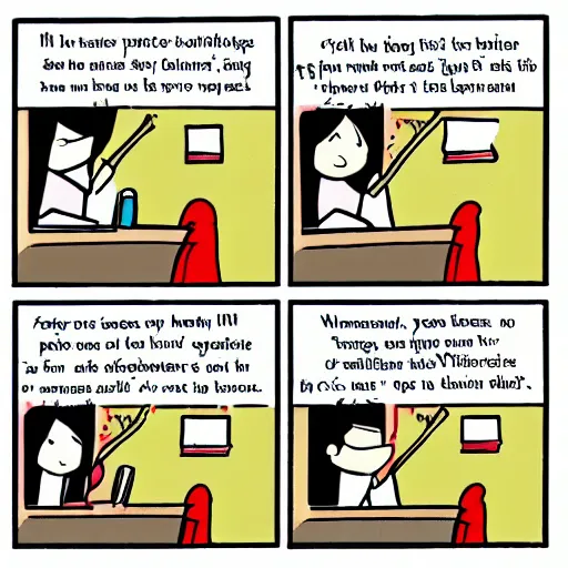 comic strip about office romance | Stable Diffusion | OpenArt
