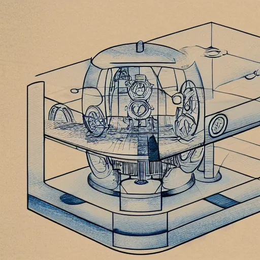 Time Travel Machine Blueprints