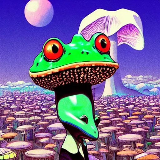 A close up portrait of a dignified psychedelic godlike | Stable ...