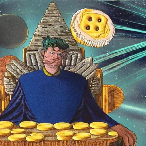 wallace becomes the galactic emperor, he is seated on | Stable ...