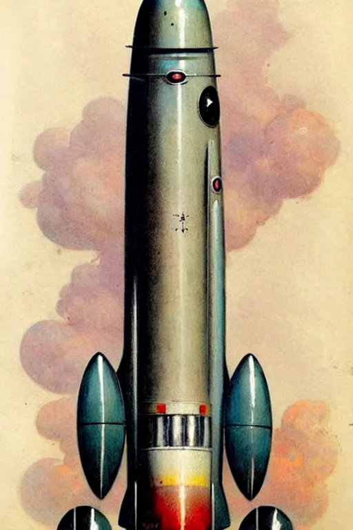 1 9 5 0 s retro future art deco rocket | Stable Diffusion | OpenArt