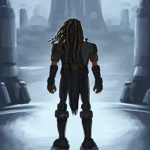 fan art style, very hulking man, with dreadlocks, | Stable Diffusion ...