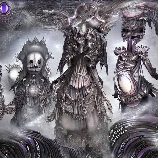 mechanical ghosts from a cyber heaven, digital art, | Stable Diffusion | OpenArt