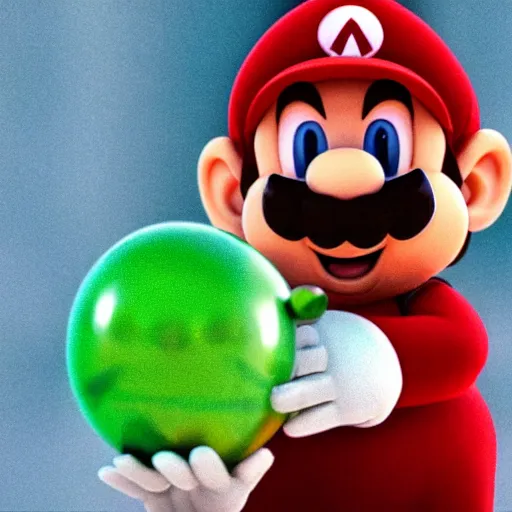 photo of yoshi from mario brothers accepting nobel | Stable Diffusion ...