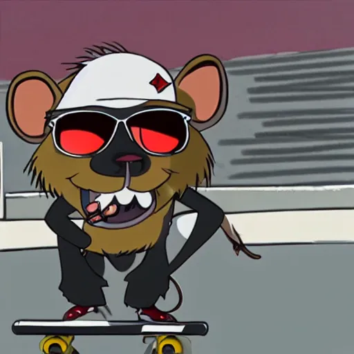 a still of an anthropomorphic gangster rat, wearing | Stable Diffusion ...