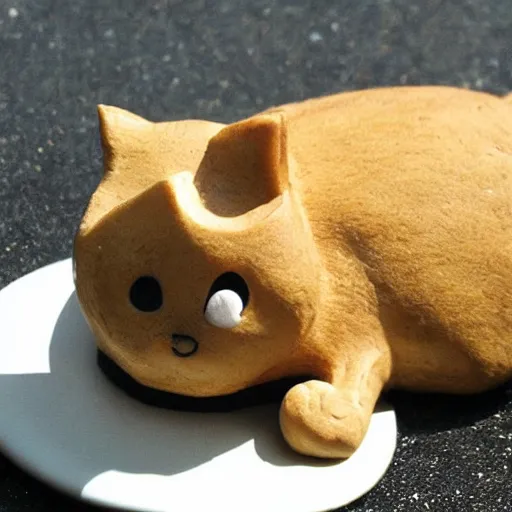 little cat statue on bread | Stable Diffusion | OpenArt