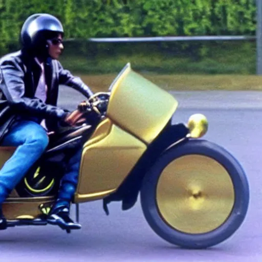 Michael Jackson driving in a motorbike into a | Stable Diffusion | OpenArt