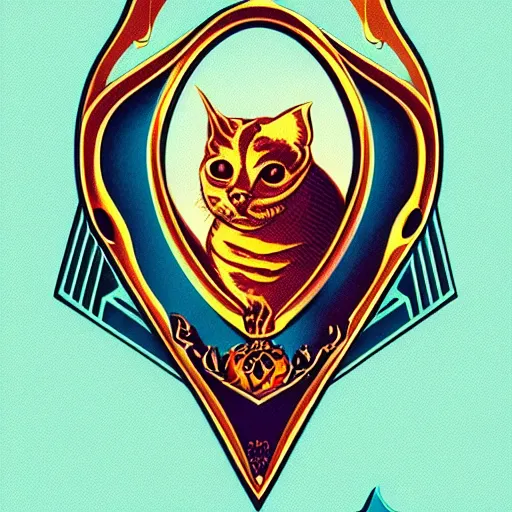 devon rex, family crest, apple logo, cupertino, style | Stable ...