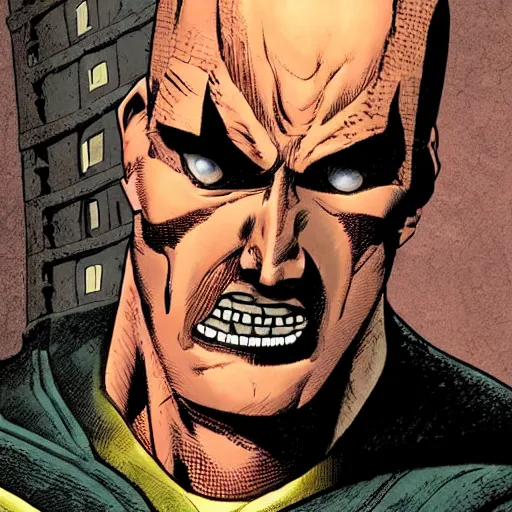 supervillian with a head that is castle battlements | Stable Diffusion ...