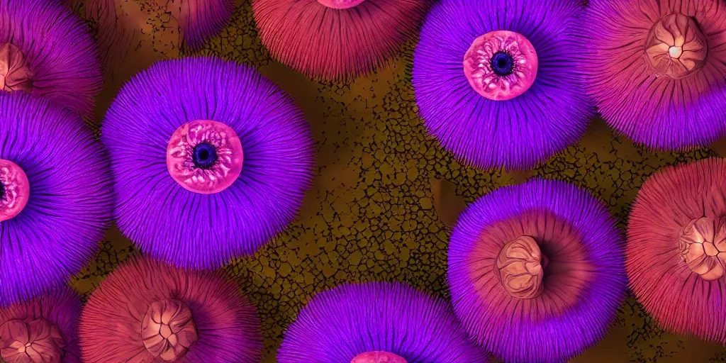 3D render of alien anemones, 8k, photorealistic, vivid | Stable Diffusion