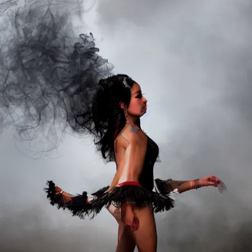 beautiful smoke dancer | Stable Diffusion | OpenArt