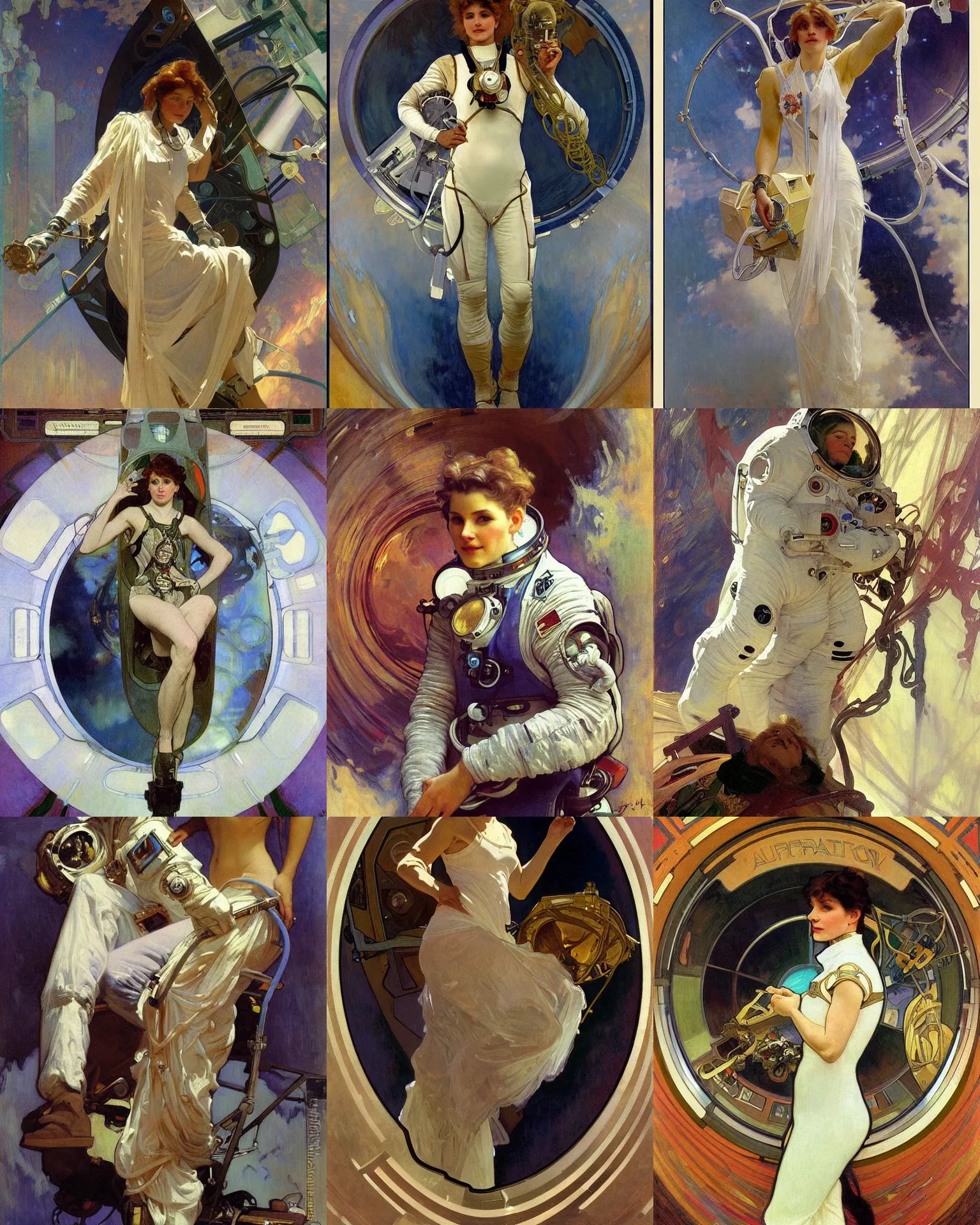 A portrait of an astronaut from the year 2082, | Stable Diffusion | OpenArt