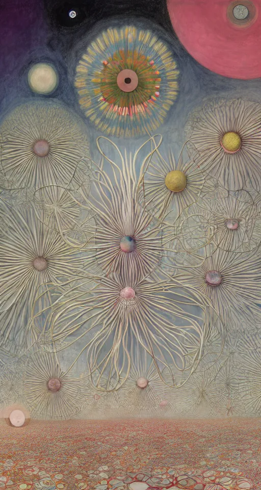 blossoming village of distant life, rhythm, imperil, | Stable Diffusion ...