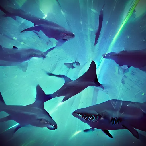 laser sharks | Stable Diffusion | OpenArt
