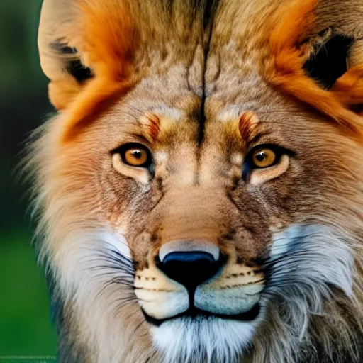 A realistic photo of a mixture of Lion and Fox, | Stable Diffusion ...
