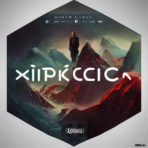 epic music album cover, Yannic Kilcher, trending on | Stable Diffusion ...