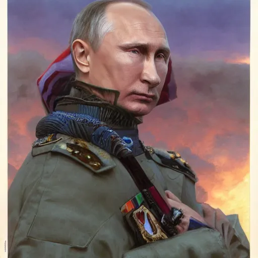 vladimir putin, lgbt flag, strongest lgbt soldier, | Stable Diffusion | OpenArt