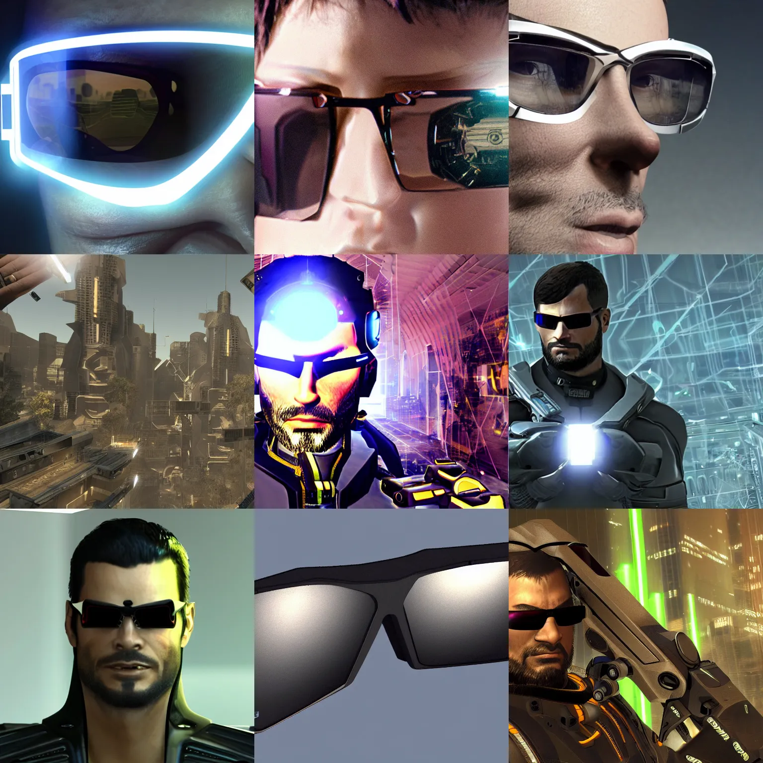 deus ex my vision is augmented | Stable Diffusion | OpenArt