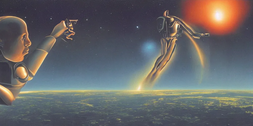 the singularity is near, by Barclay Shaw | Stable Diffusion | OpenArt