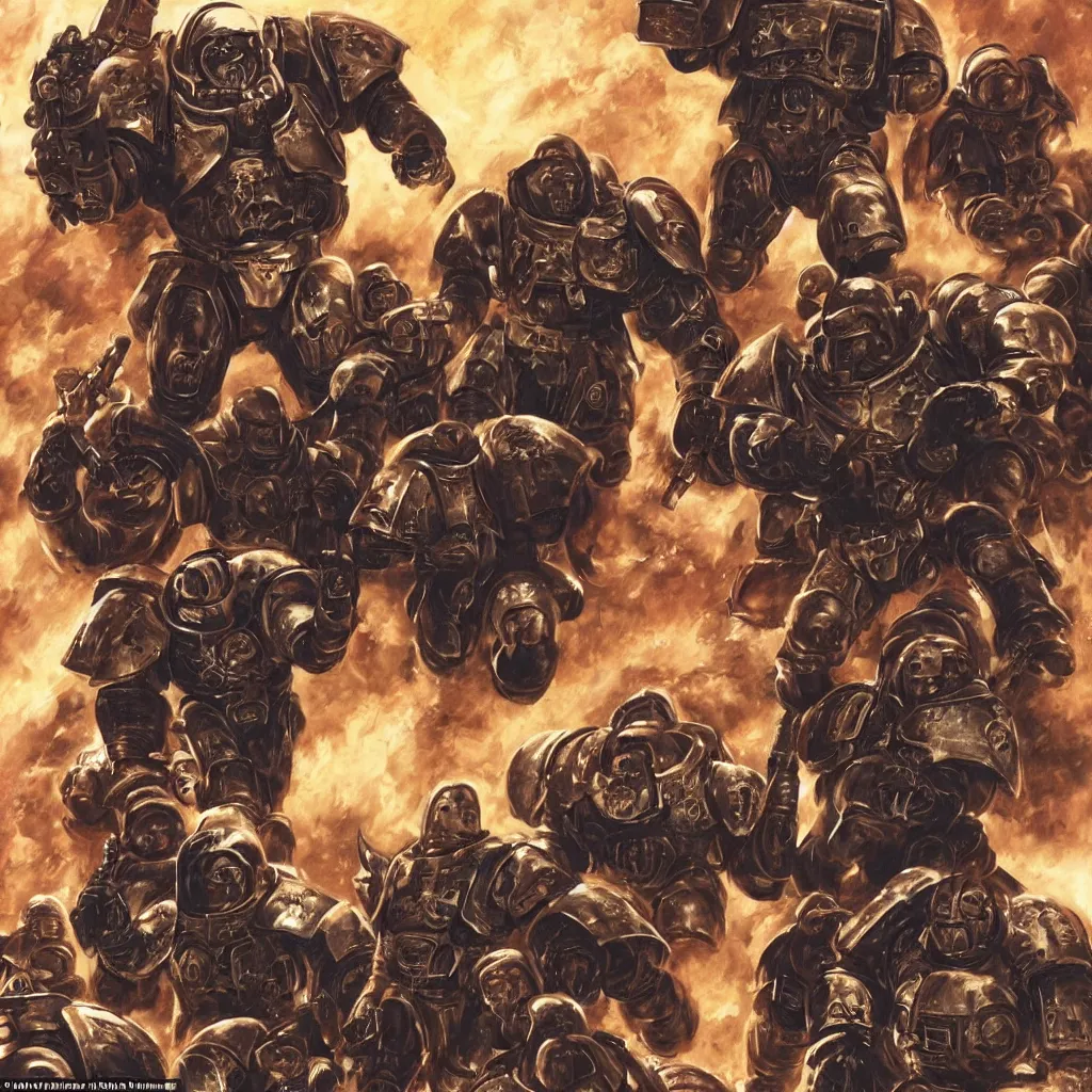 the space marines, also known as the adeptus astartes, | Stable ...