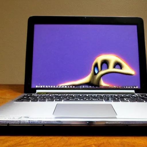 a mimic monster disguised as a laptop | Stable Diffusion | OpenArt