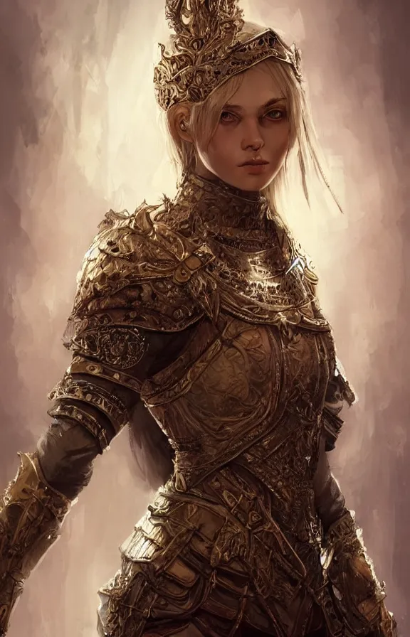 an concept art of the slavic queen, pale hair, one | Stable Diffusion ...
