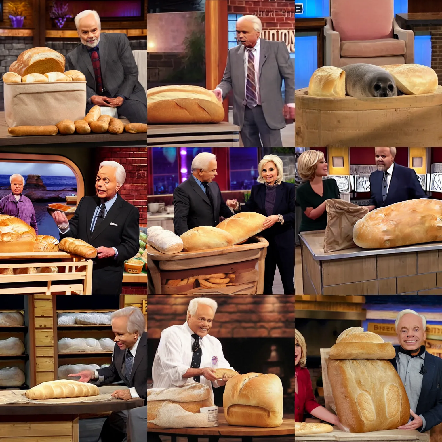 baby seal disguised as a loaf of bread selling bakker | Stable ...