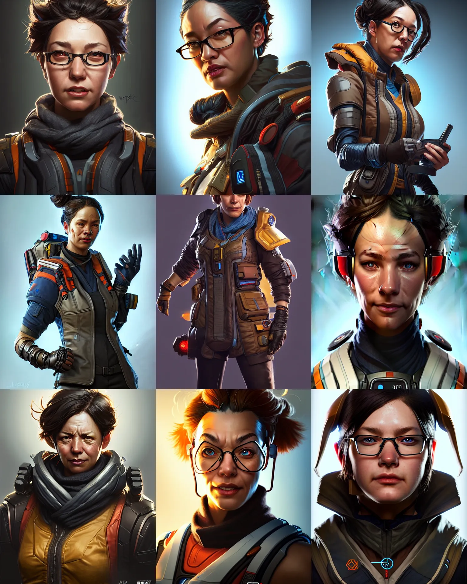 professor as an apex legends character digital | Stable Diffusion | OpenArt
