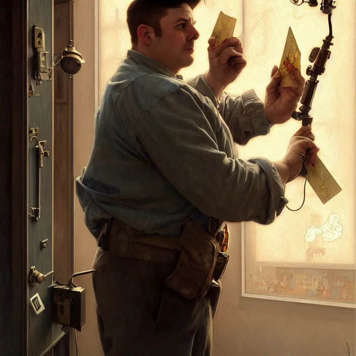 Postal guy in Monster’s Inc., Pixar, diffuse lighting, | Stable ...