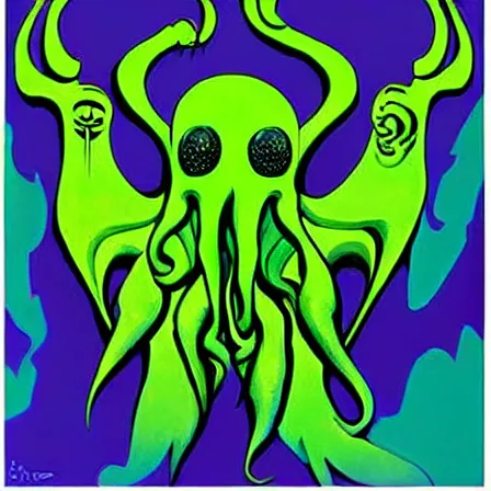 art by roger dean. cute cthulhu icon avatar | Stable Diffusion | OpenArt