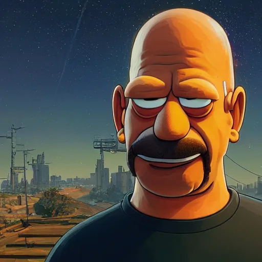 highly detailed portrait homer simpson, in gta v, | Stable Diffusion ...