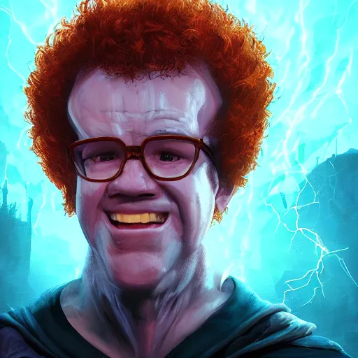 A fantasy comic book style portrait painting of Steve | Stable ...