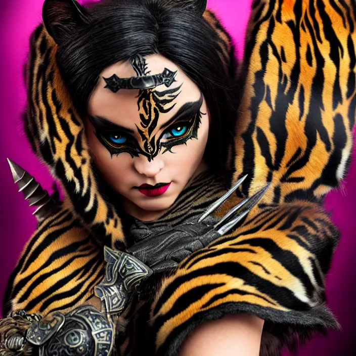 photograph of a real-life beautiful rogue with ornate | Stable ...