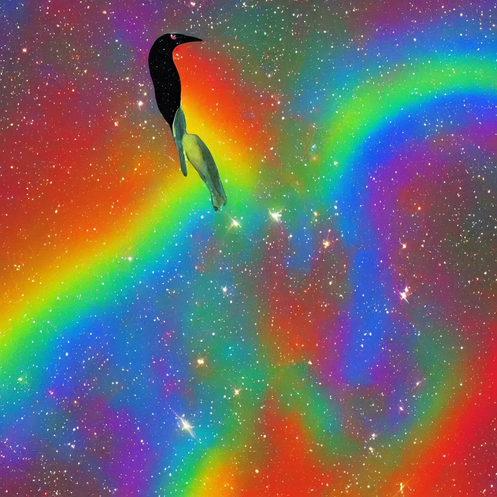 rainbow cosmic penguin | Stable Diffusion | OpenArt