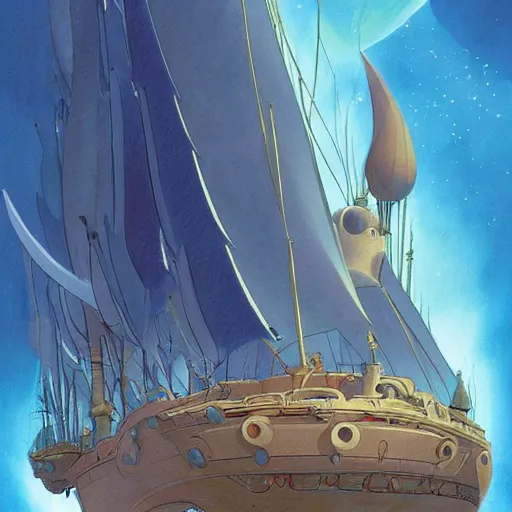 concept art for the ships in treasure planet ( 2 0 0 2 | Stable ...