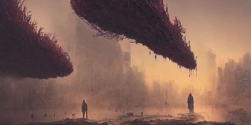 lone wanderer in a highly detailed surreal cinematic | Stable Diffusion ...