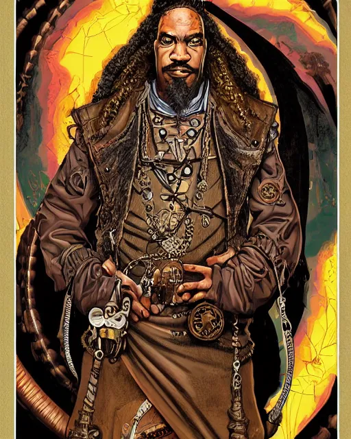 a detailed portrait illustration of a steampunk | Stable Diffusion ...