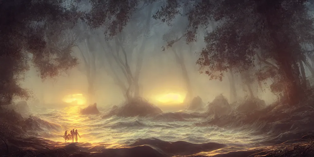 epic drowned medieval woman shipwrecked on a beach, | Stable Diffusion ...