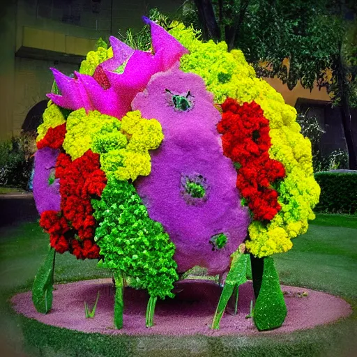 nuclear bomb made of flowers | Stable Diffusion | OpenArt