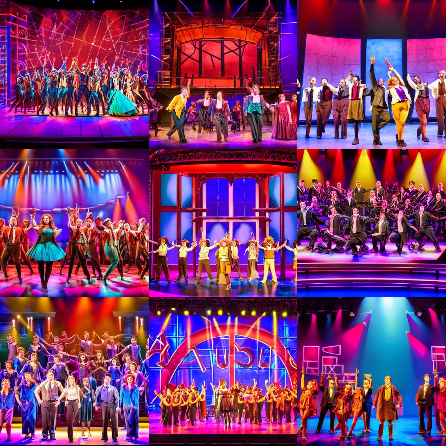 Mathematics The Musical On Broadway Full Cast Math Stable Diffusion