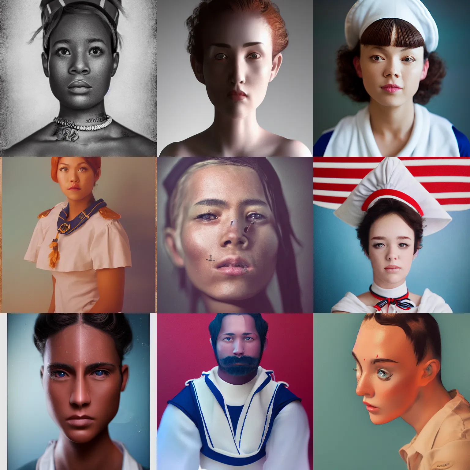 sasquach sailor, studio portrait, cgsociety, | Stable Diffusion | OpenArt